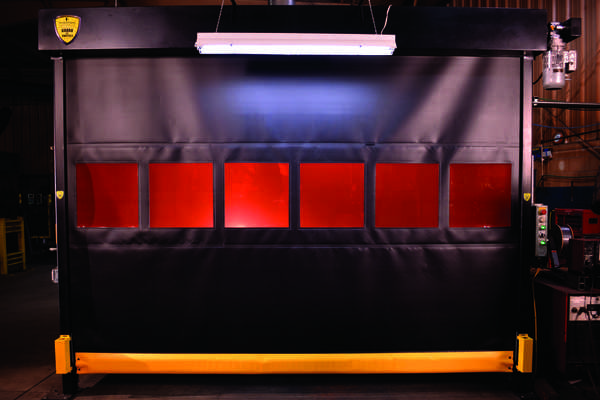 Defender automated barrier door | Canadian Occupational Safety